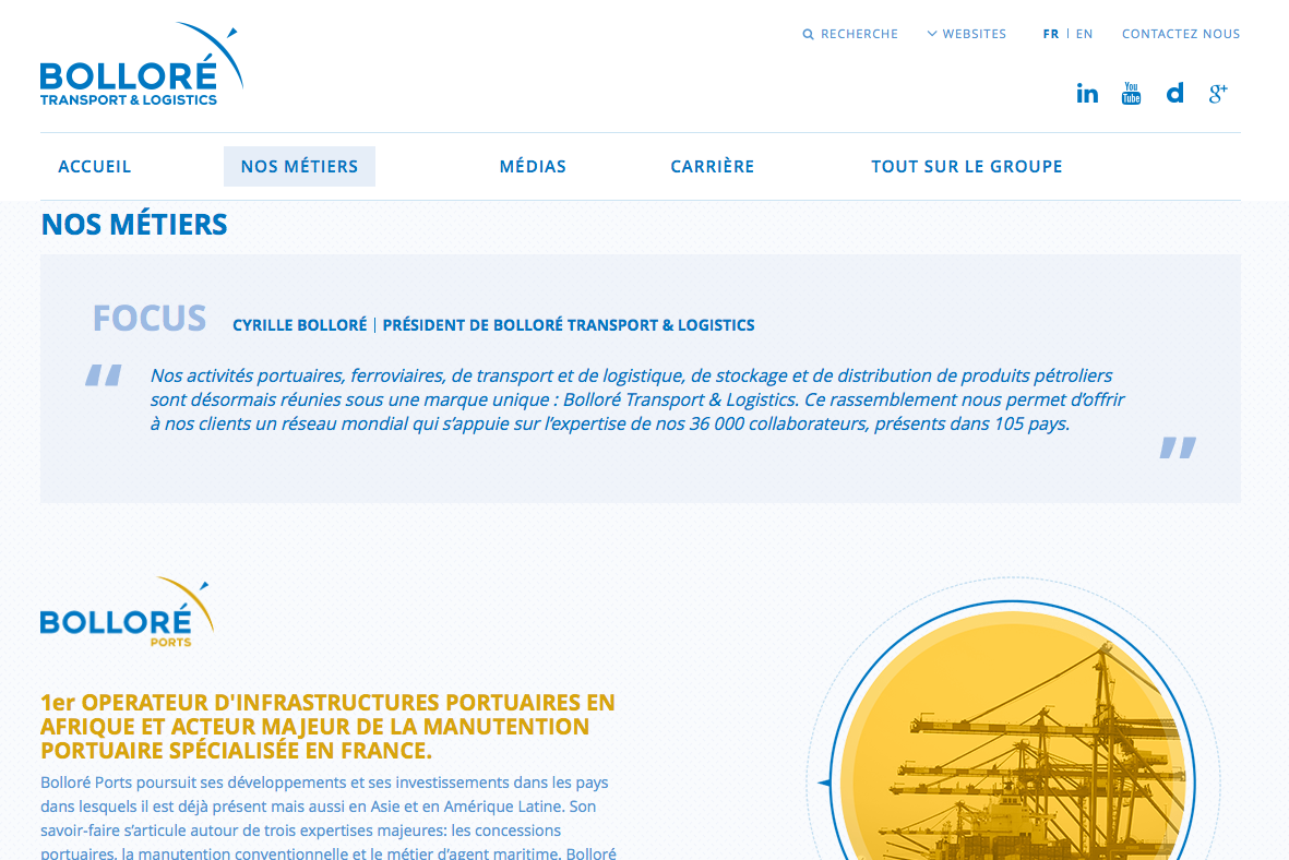 Bolloré, nouveaux logos dans le rang - LOGONEWS